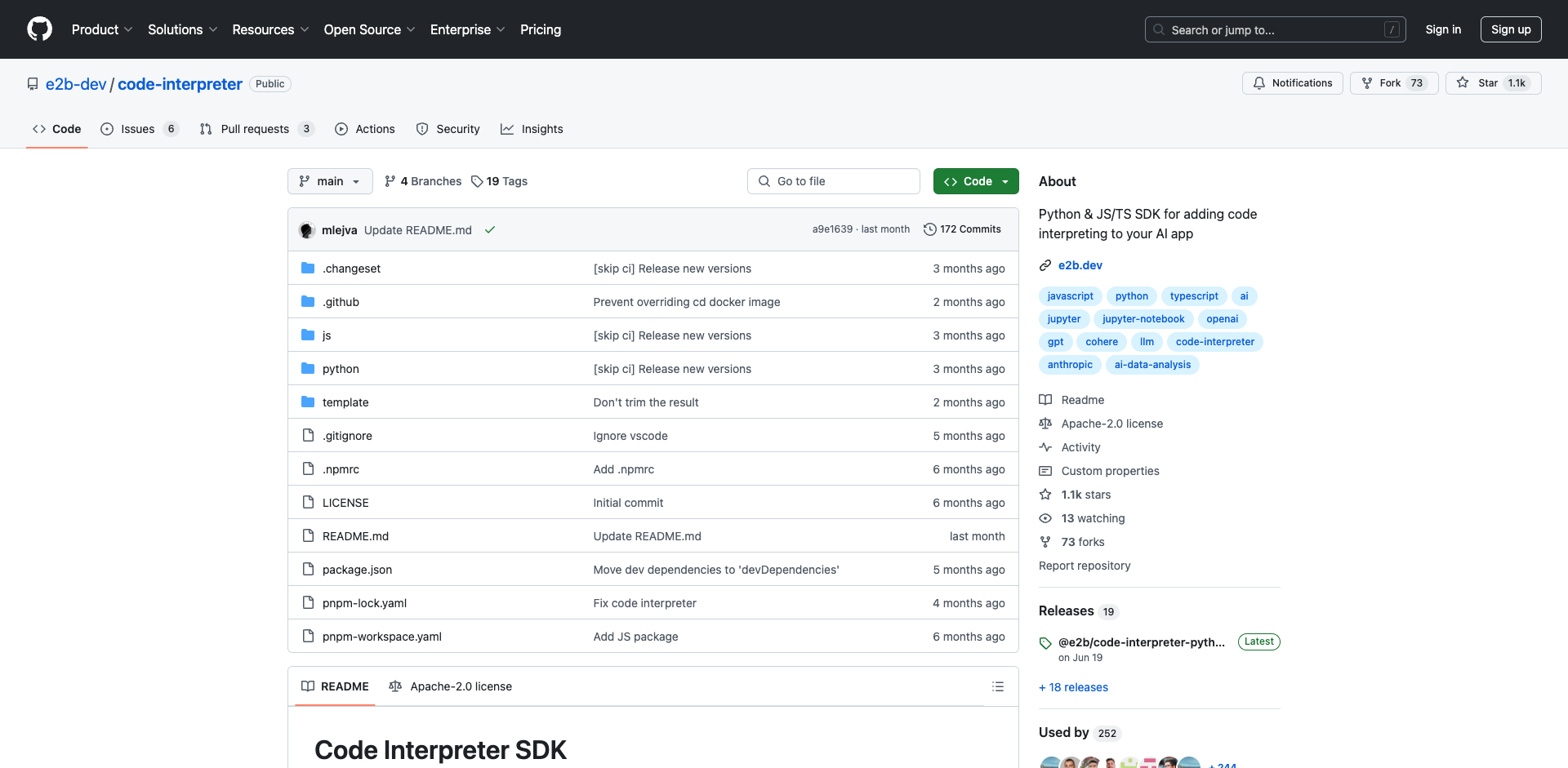 Code Interpreter 入门学习资料 - 为AI应用添加代码解释能力的开源SDK_ai code interpreter 模式-CSDN博客