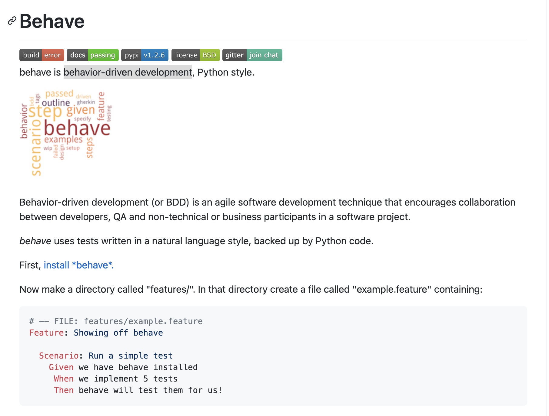 behave java_BDD模式-Python behave的简单使用-CSDN博客