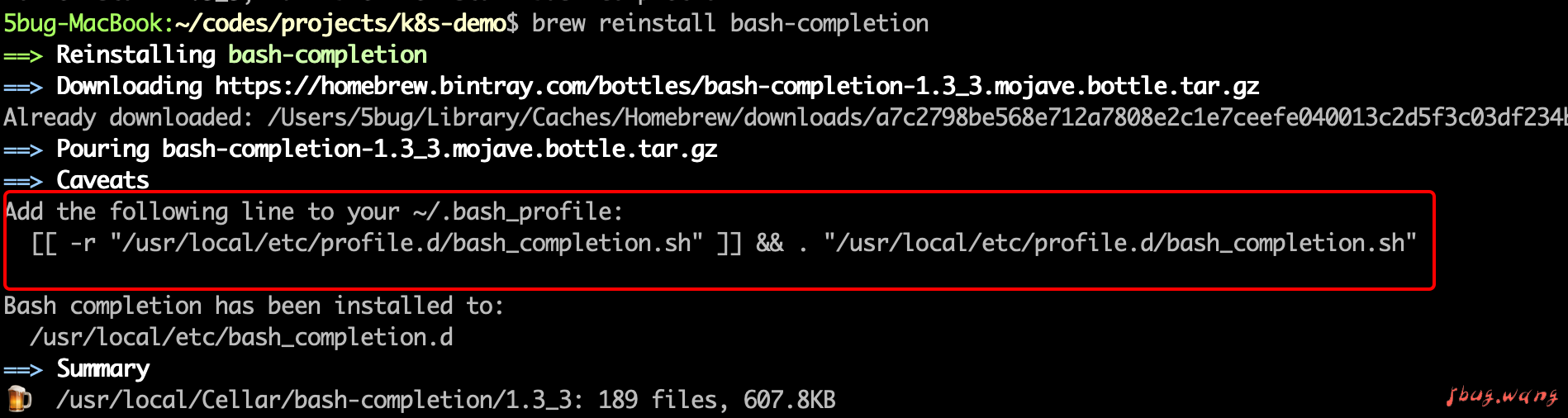 linux命令setmac,macOs和Linux环境下kubectl命令自动补齐的方法-CSDN博客