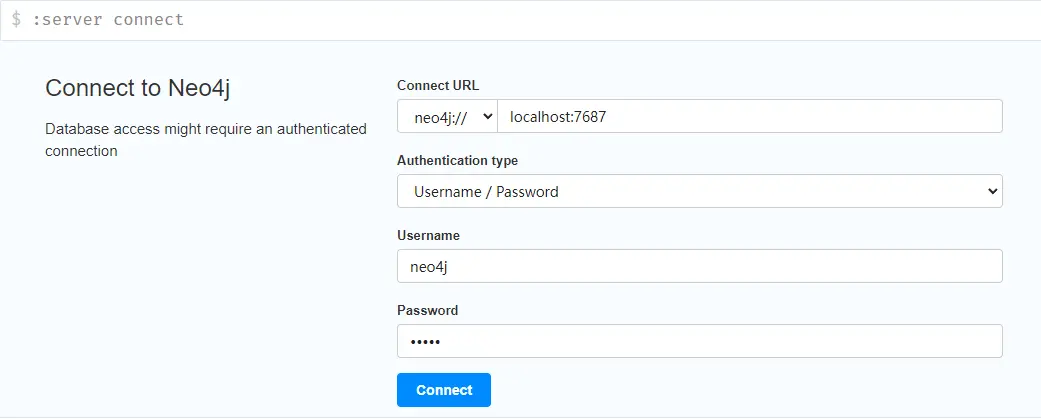 neo4j browser无法连接本地服务器 | Database access not available._database access not available. please ...