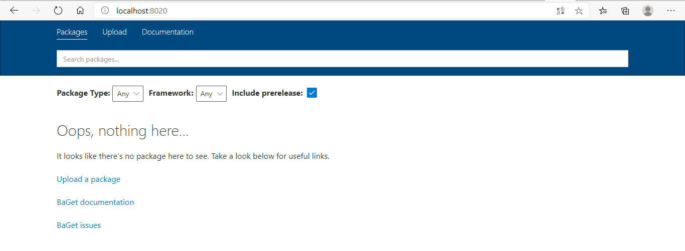 十分钟搭建自己的私有NuGet服务器-BaGet_linux 搭建私有nuget-CSDN博客