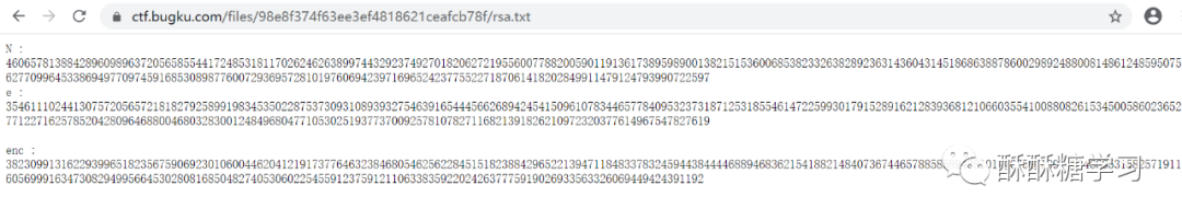 Bugku：加密 rsa_bugku rsa-CSDN博客