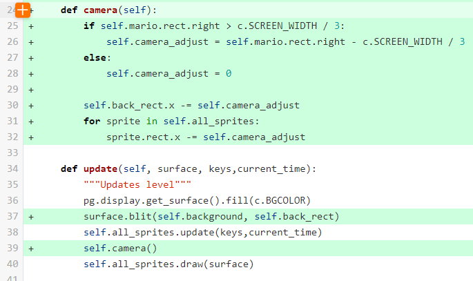 Python实现超级玛丽游戏系列教程04背景滚动及摄像机(camera)原理python 摄像头做游戏 Csdn博客