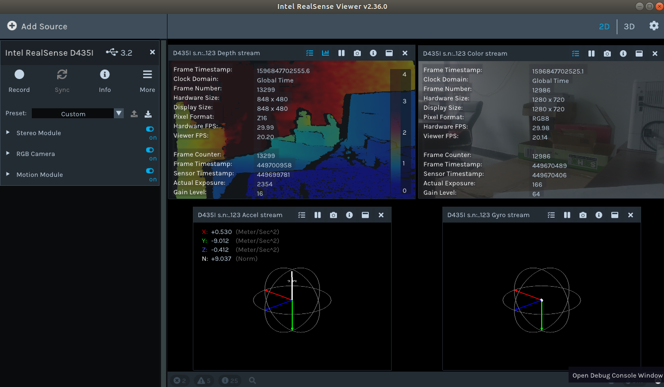 基于深度相机 RealSense D435i 的 ORB SLAM 2_realsense深感相机-CSDN博客