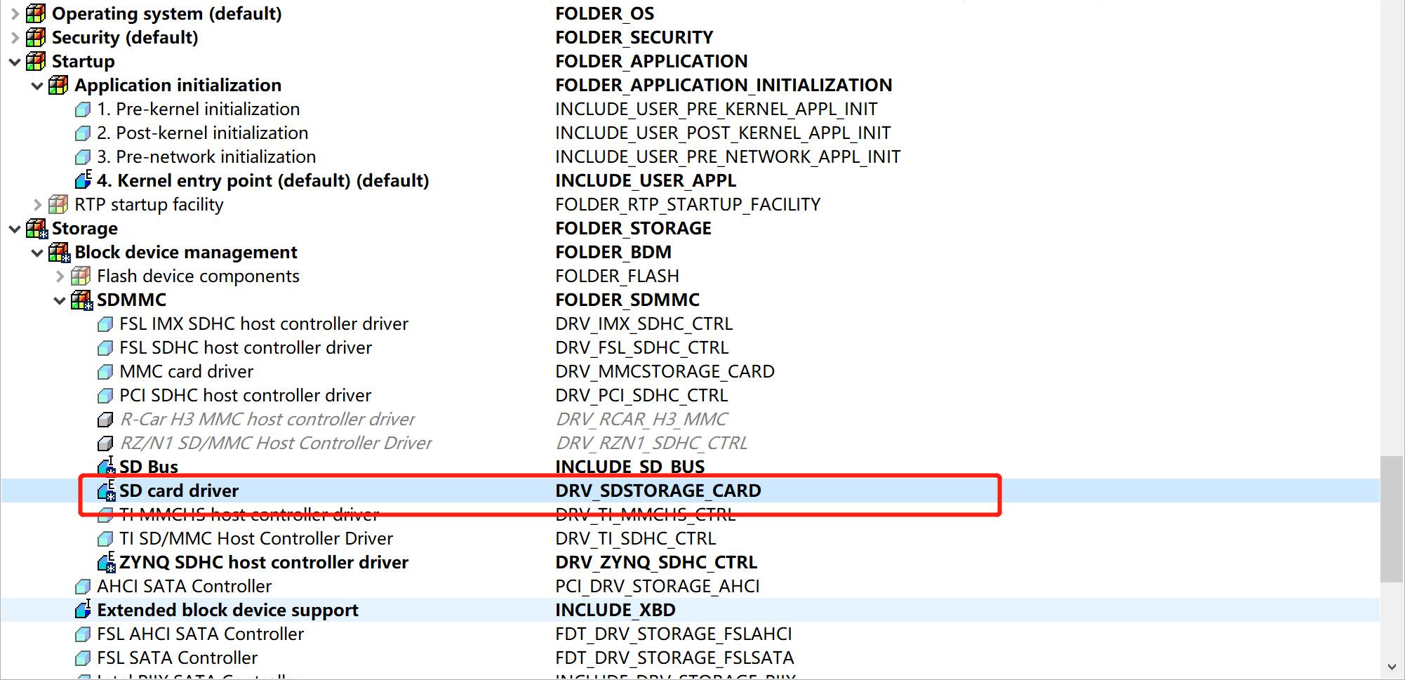 ZYQN7000系列VxWorks驱动开发:添加SD和文件系统组件_zynq vxworks pcie-CSDN博客