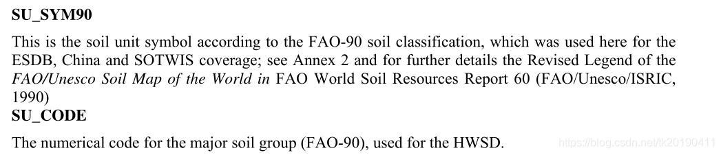 fao90土壤分类中英文_世界土壤数据库（HWSD）全球土壤数据下载处理（S02）_zpdz的博客-CSDN博客