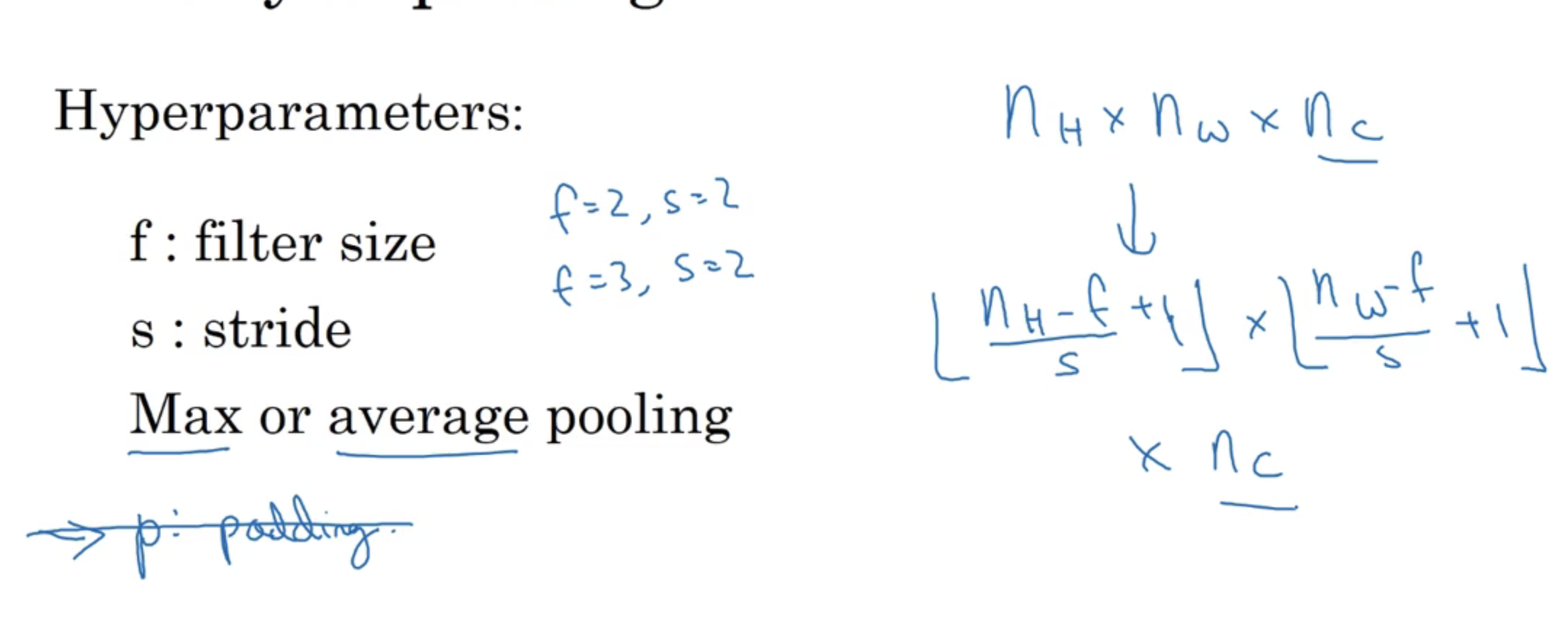 Formula for calculating feature map size in convolutional neural networks - Programmer Sought