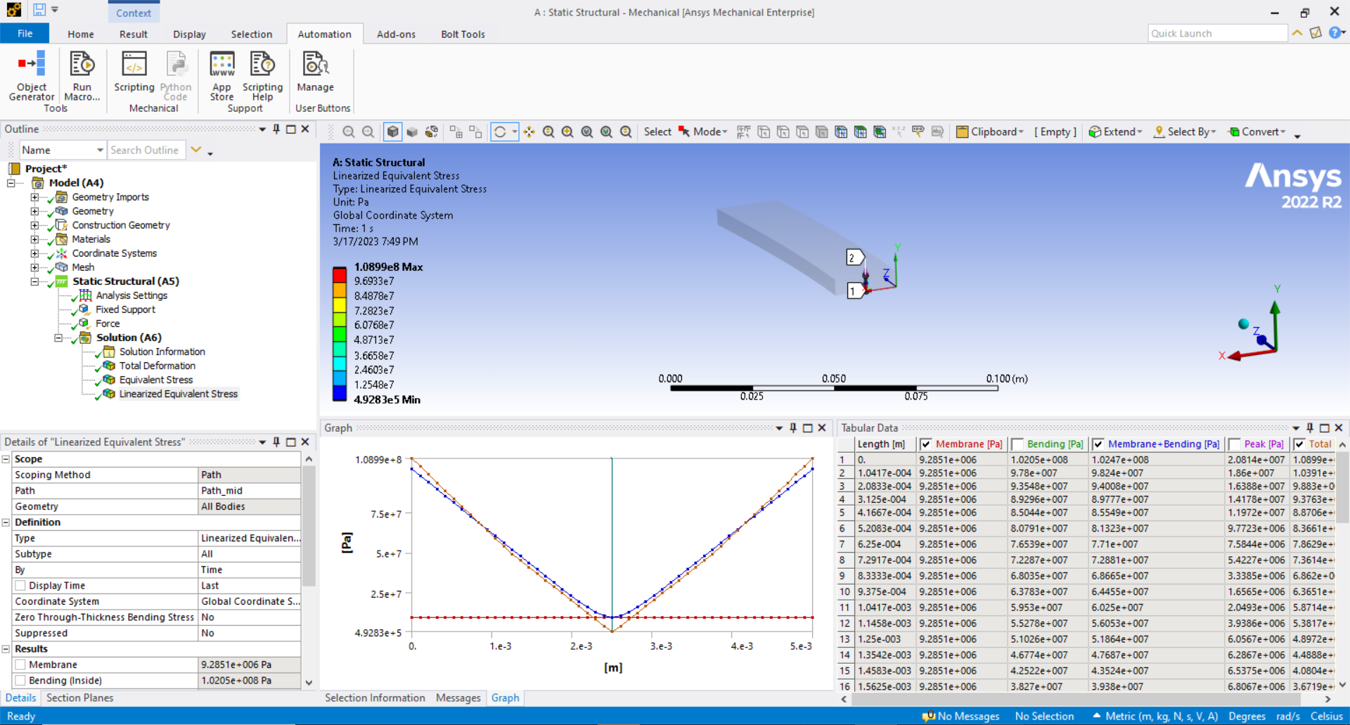 使用 Python 从 ANSYS Mechanical 中导出表格数据_ansys如何导出结果数据-CSDN博客