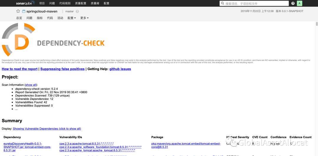 OWASP Dependency-Check工具集成_nist-data-mirror-CSDN博客