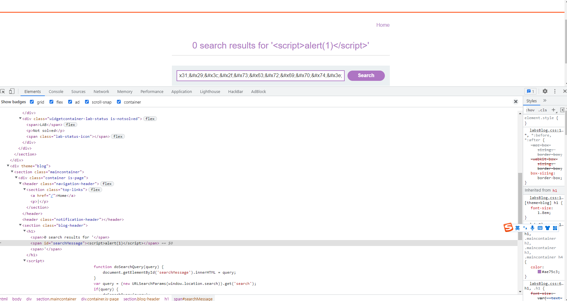 burpsuit 靶场(Cross-site scripting)_burp靶场-CSDN博客