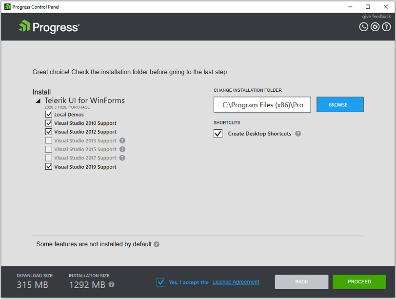 界面控件telerik Ui For Winform入门指南 从进度控制面板安装telerikuiwinforms 安装 Csdn博客