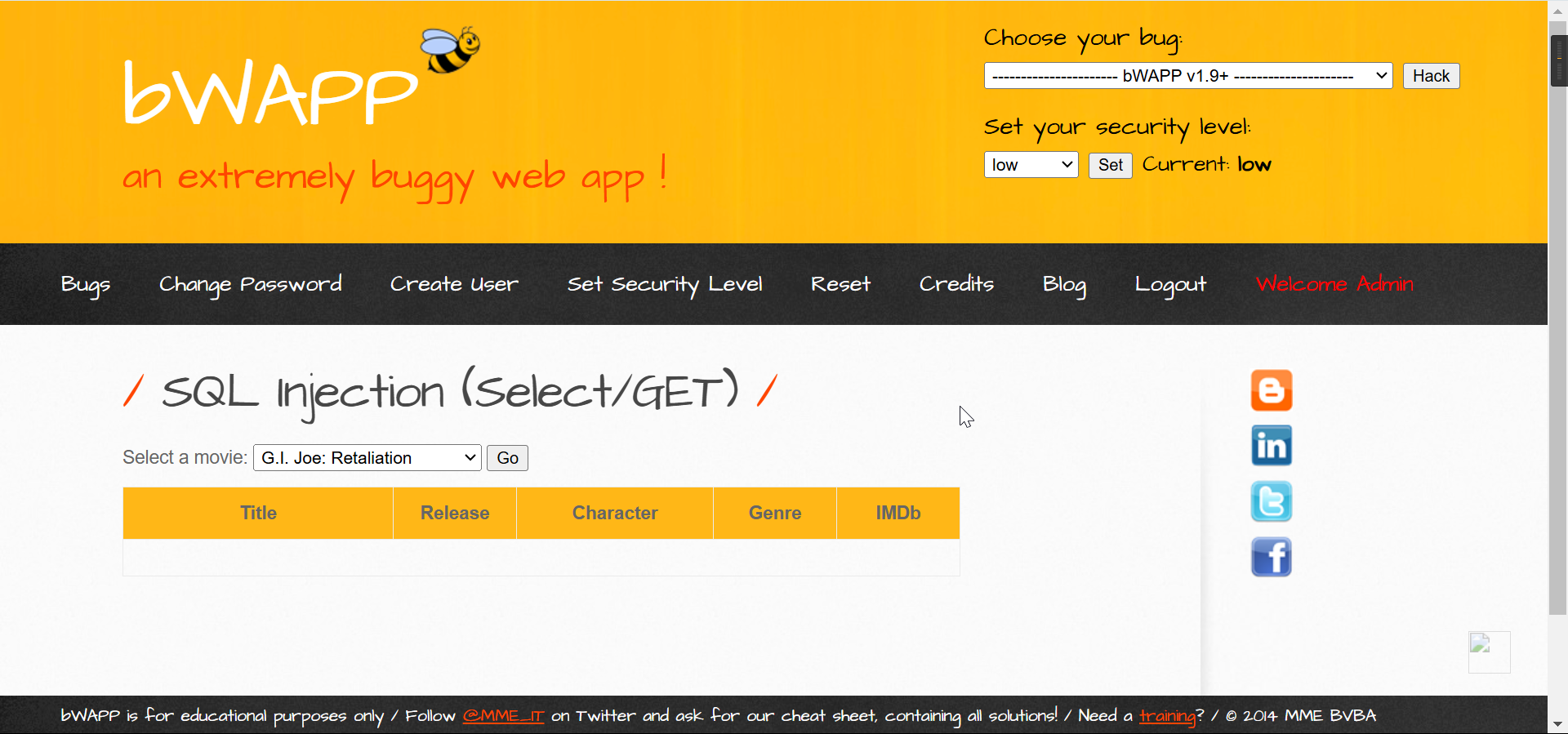 Web 靶场笔记-bWAPP-CSDN博客
