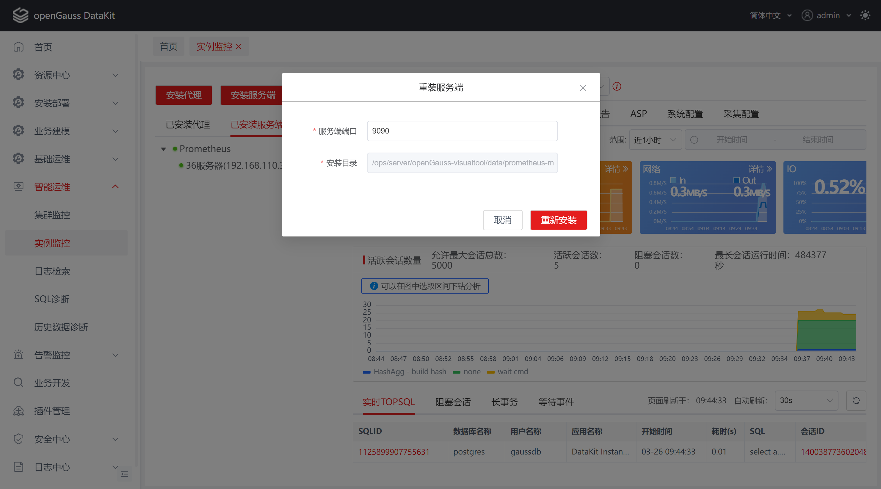 openGauss DataKit :实例监控插件-CSDN博客