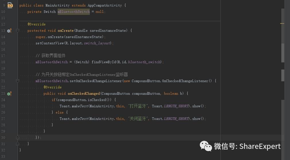 Android Switch的使用方法android开关控件，togglebutton和switch使用大全 Csdn博客 2497