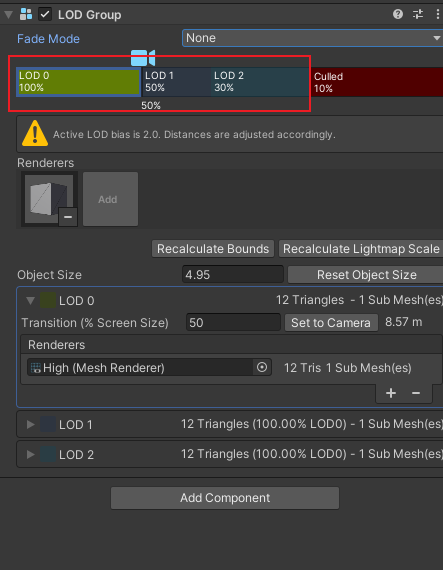 Unity学习笔记 优化（遮蔽剔除，LOD）_unity导出模型怎么不导出lod-CSDN博客