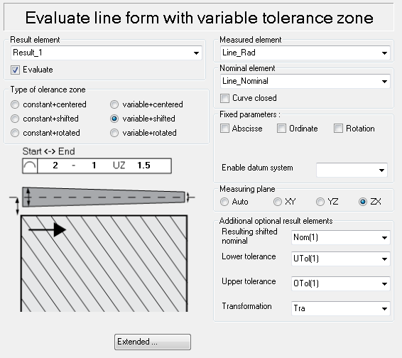 2计算轮廓大小_不对称公差带轮廓度分析 / ISO 1101 / Quindos-CSDN博客