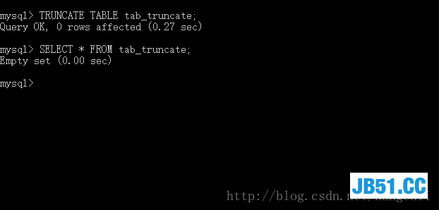 Mysql Truncate 条件 Mysql的truncate关键字 Csdn博客