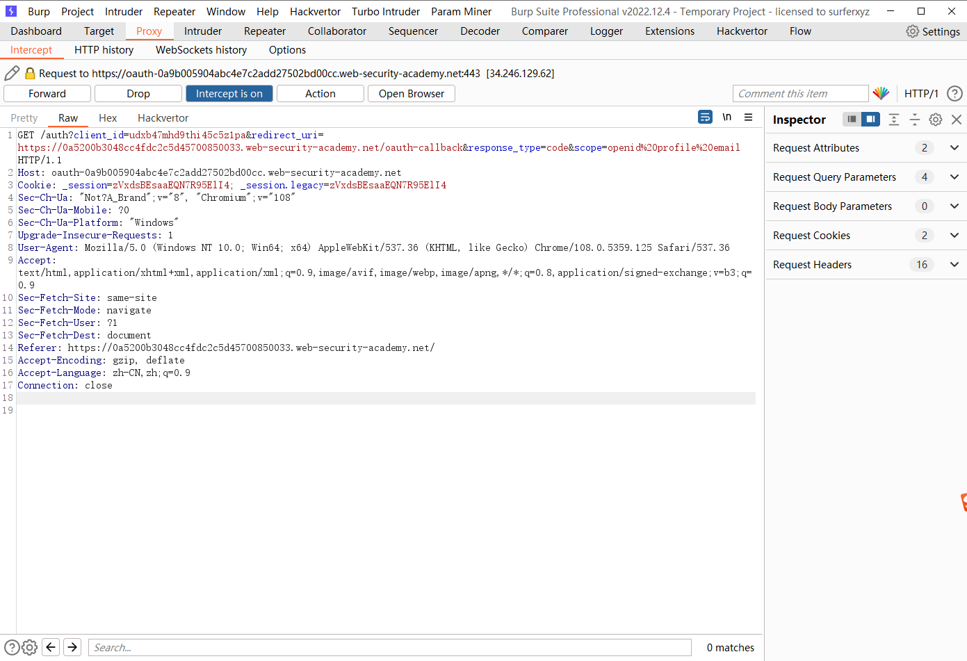 burpsuit 靶场(OAuth authentication categories)_burp oauth-CSDN博客