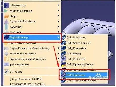 How to open cgr format files in CATIA - Programmer Sought