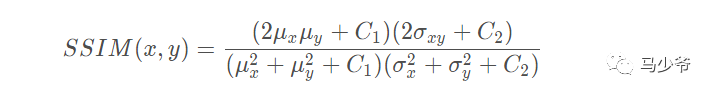 ssim算法计算图片_结构相似性(SSIM)原理及其实现（七十六）-CSDN博客
