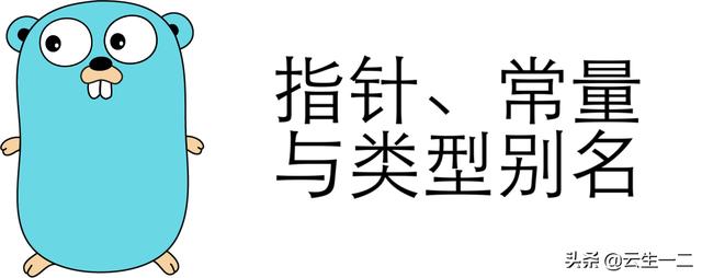 Go Int 转stringgo语言复习笔记——基本语法(二)之指针常量与类型别名 Csdn博客