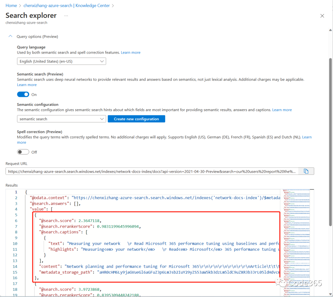 使用azure Semantic Search 语义搜索 对私有知识库进行索引和搜索 Csdn博客