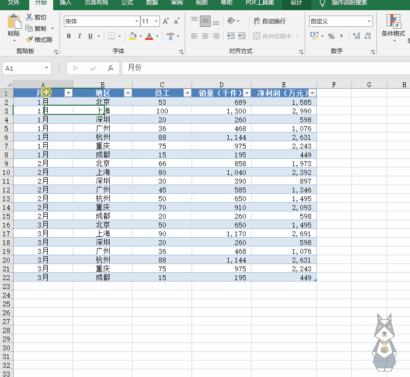 只需Ctrl+T，让 Excel 变身为「超级表格」-CSDN博客