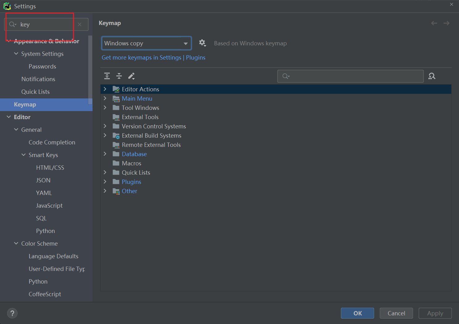 pycharm修改快捷键_pycharm快捷键设置在哪里-CSDN博客