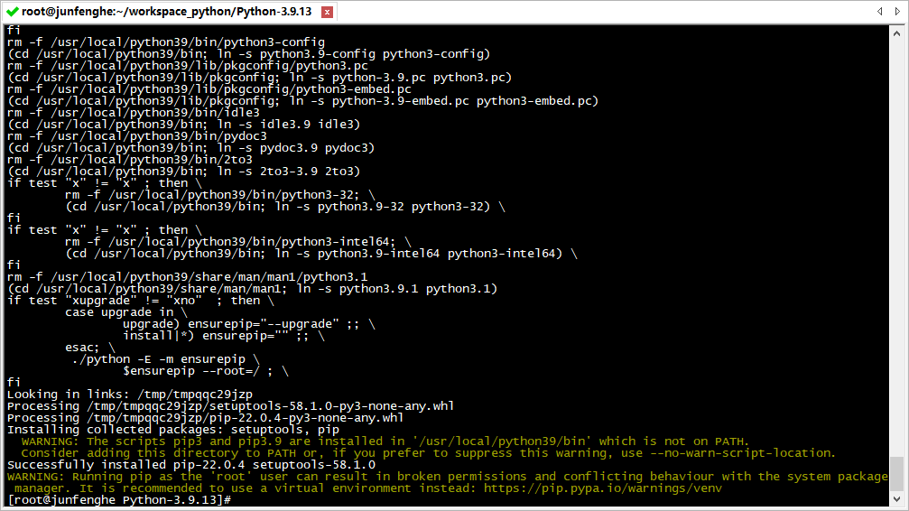 314. 【Python】linux-环境搭建-python3_liunx 创建py3的目录环境-CSDN博客