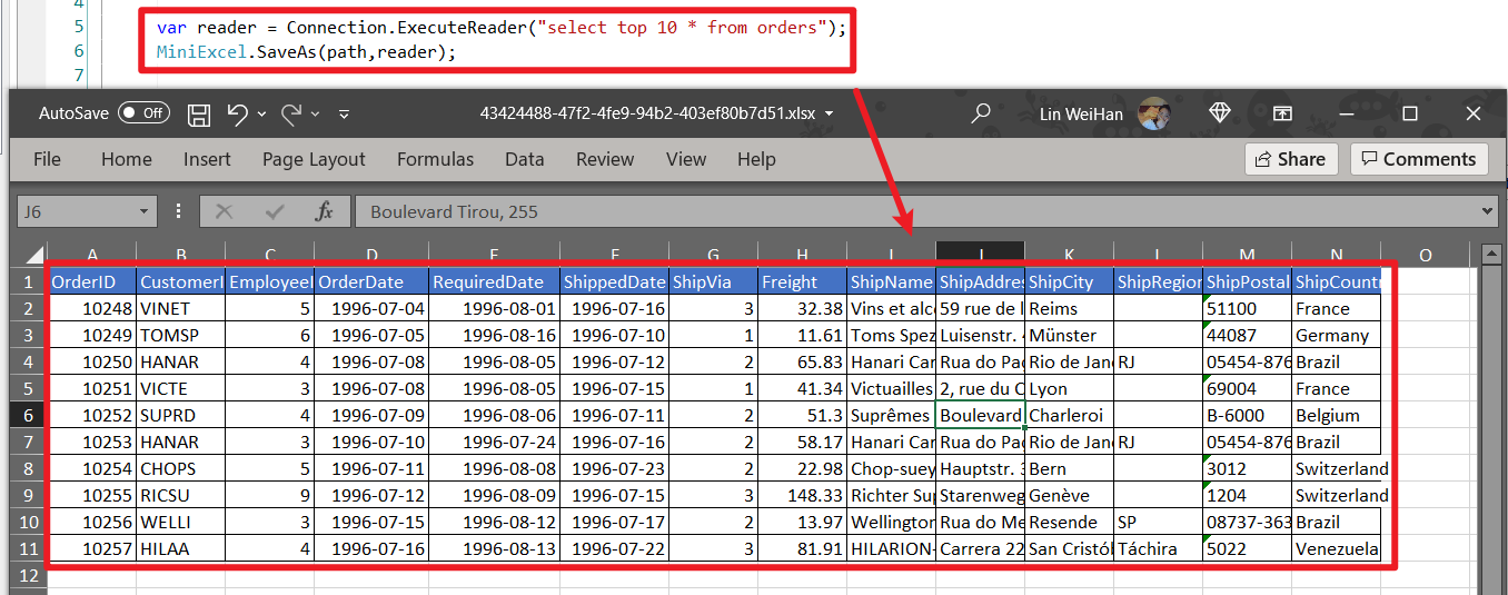 C#库-MiniExcel_c# miniexcel-CSDN博客