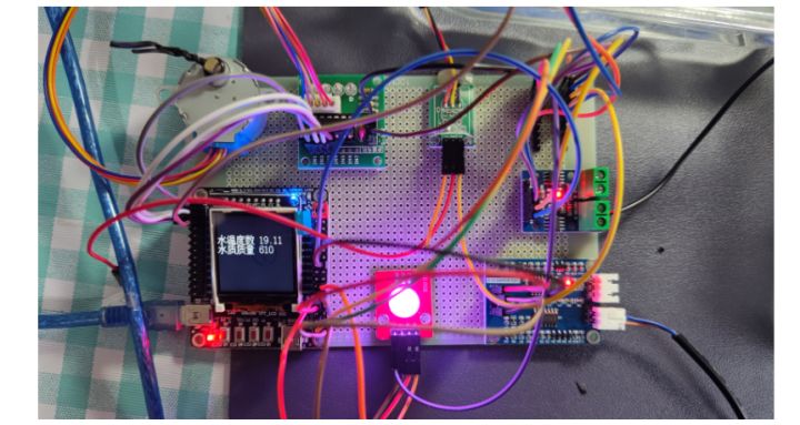 Hand -handed practice Teach you to use STM32 to make a smart fish tank ...
