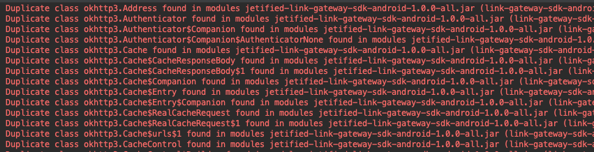 Duplicate class okhttp3...-CSDN博客