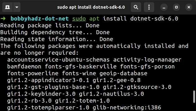 A fatal error occurred. The folder [/usr/share/dotnet/host/fxr] does not exist-CSDN博客