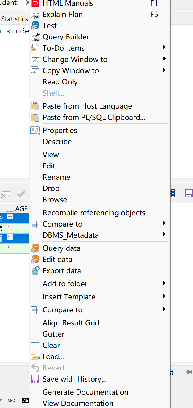 关于使用plsql操作oracle的一点小技巧和几个常用的查询语句 Csdn博客 6233
