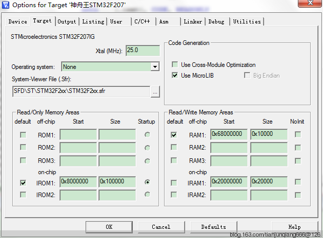 STM32在MDK中使用外部RAM浅解 _stm32外部ram mdk设置-CSDN博客