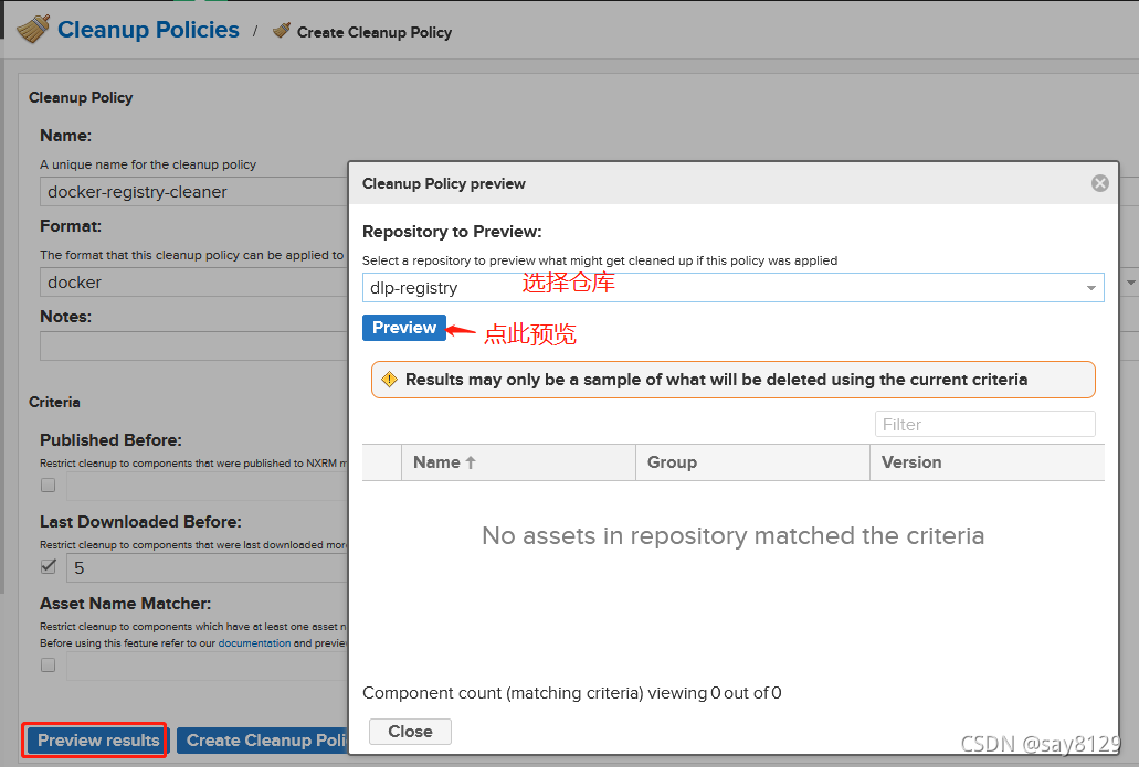 nexus3 docker镜像清理策略-Cleanup Policies_nexus cleanup policies-CSDN博客