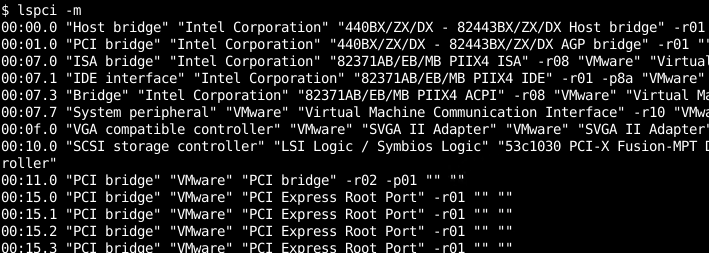 linux命令lspci_Linux lspci命令教程和示例-CSDN博客