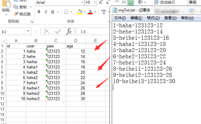 Java将TXT上的数据转换成excel里面_java txt转excel工具类-CSDN博客