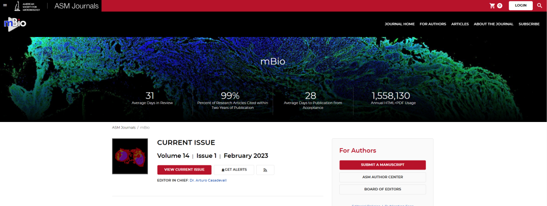 生物信息/微生物组期刊推荐： mBio-CSDN博客