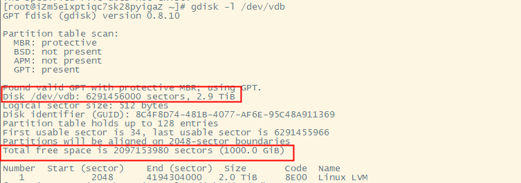 gdisk进行磁盘扩展-CSDN博客