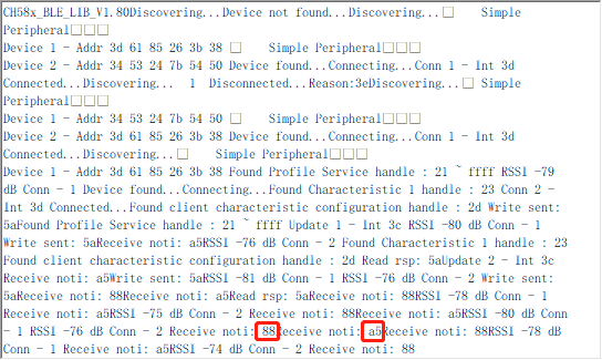 [蓝牙芯片]分享CH582的MultiCentral一主二从实现接收两蓝牙从机noti-CSDN博客