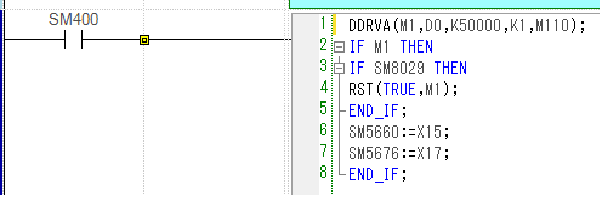 三菱FX5U-绝对定位指令 DRVA(DDRVA) 两种写法-CSDN博客