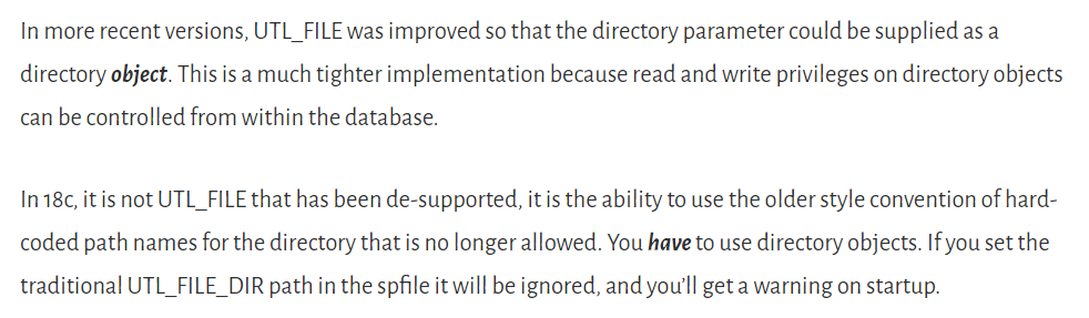 Oracle数据库升级对UTL_FILE的影响-CSDN博客
