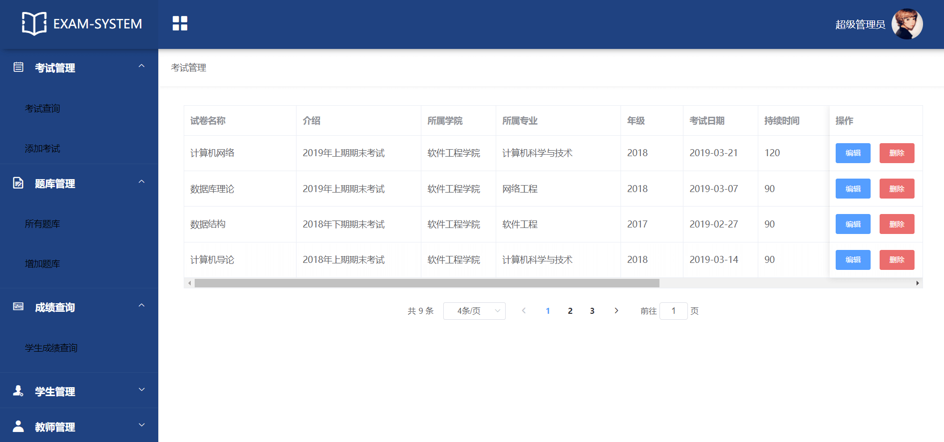 基于springbootvue开发的在线考试系统毕业设计源码基于vuejs的在线考试系统后端项目源码 Csdn博客