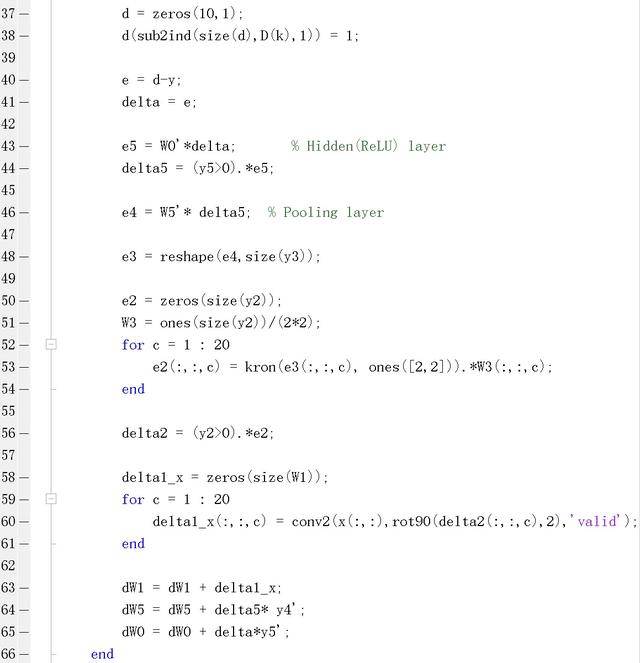 卷积神经网络matlab_MINIST 示例在MATLAB中的实现-CSDN博客