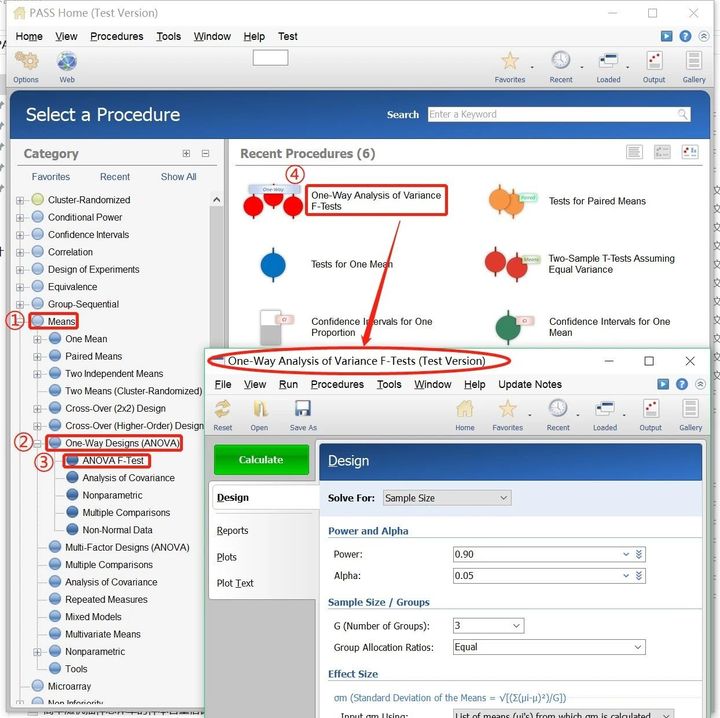 统计教程｜PASS实现完全随机设计多样本均数比较的样本量估计_多组随机对照样本量公式-CSDN博客