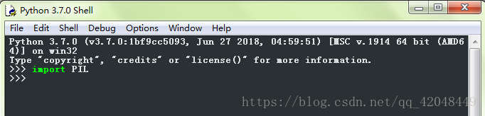 python3.7安装pillow库_python 3.7.0 下pillow安装方法-CSDN博客