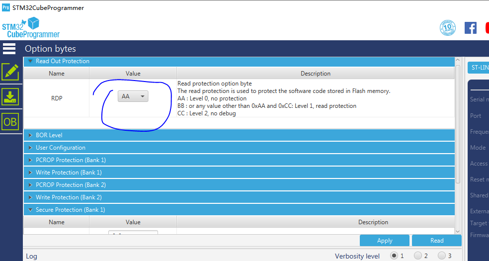 STM32 cubicProgrammer failed to Erase Memeory 解决办法_failed to erase memory-CSDN博客