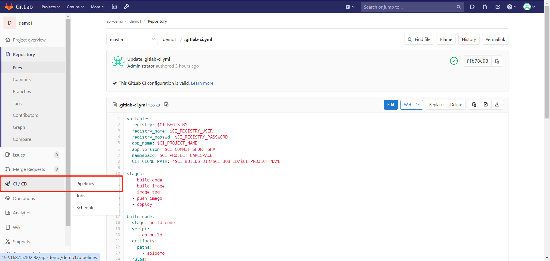 Gitlab-Runner与ArgoCD持续部署_gitlab +gitlab runner +argo-CSDN博客